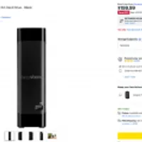 WD - easystore 14TB External USB 3.0 Hard Drive - Black