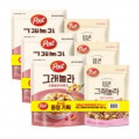 그래놀라 크랜베리 아몬드 570g 3개 + 팝콘 그래놀라 350g 3개 증정