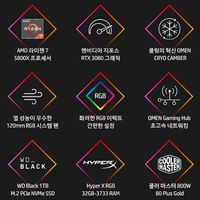 HP OMEN 45L 게이밍 데스크탑 GT22-0011kr